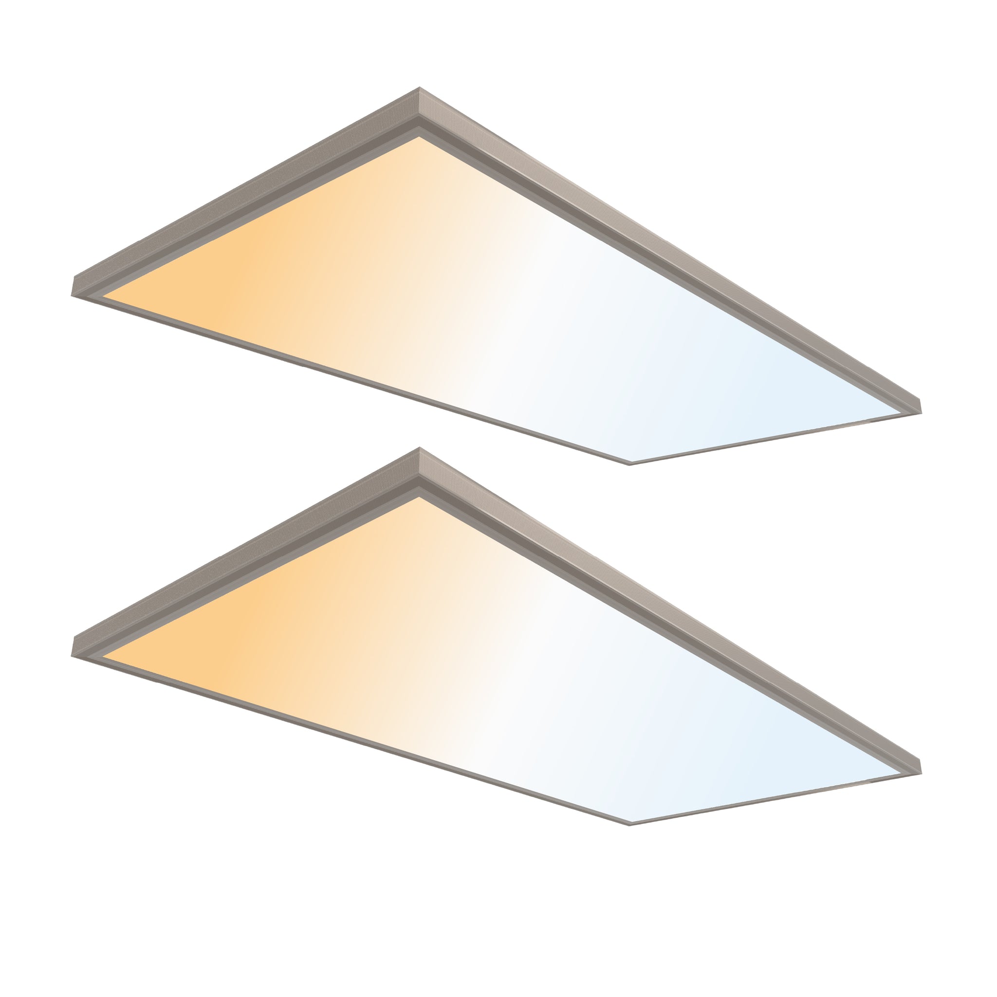Surface Mount LED Panel Light 2' x 4' - CCT Switchable and Dimmable ...