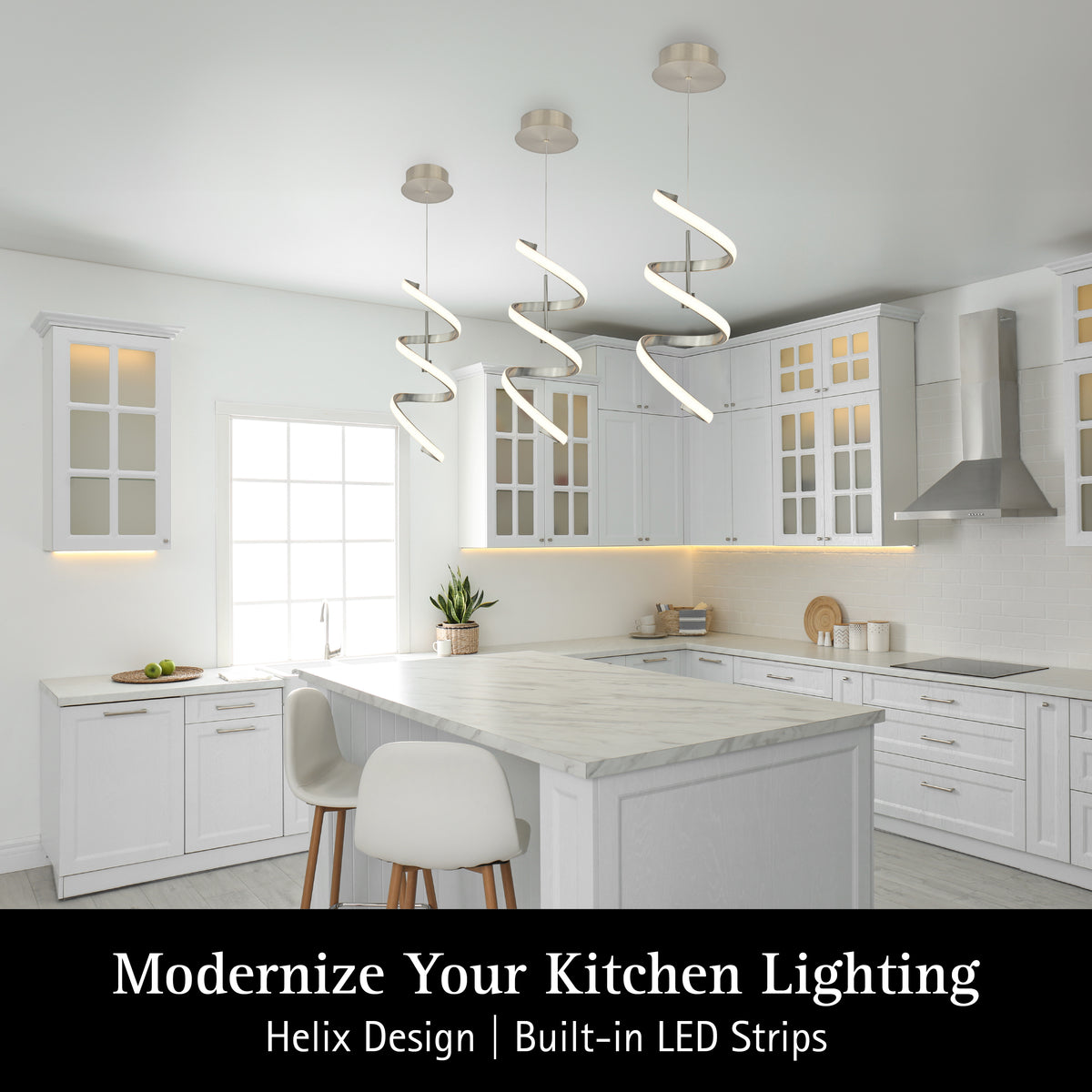 Helix LED Pendant – UltraLuxLED