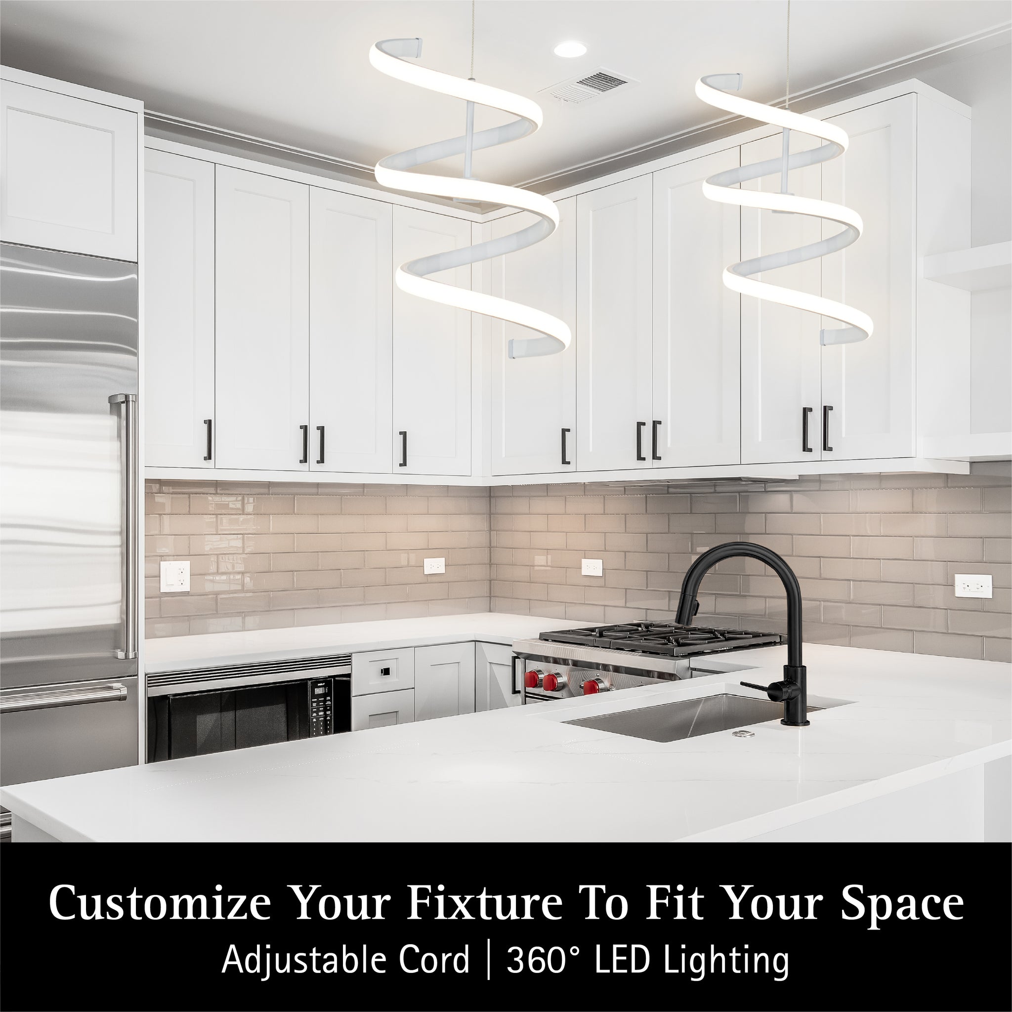 Helix LED Pendant – UltraLuxLED