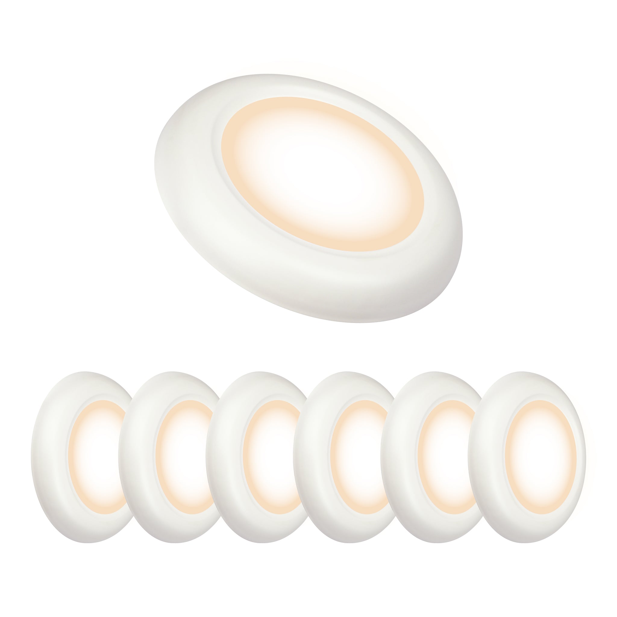 6" Utility LED Slim Flush Mount - Low Profile Ceiling Light – UltraLuxLED