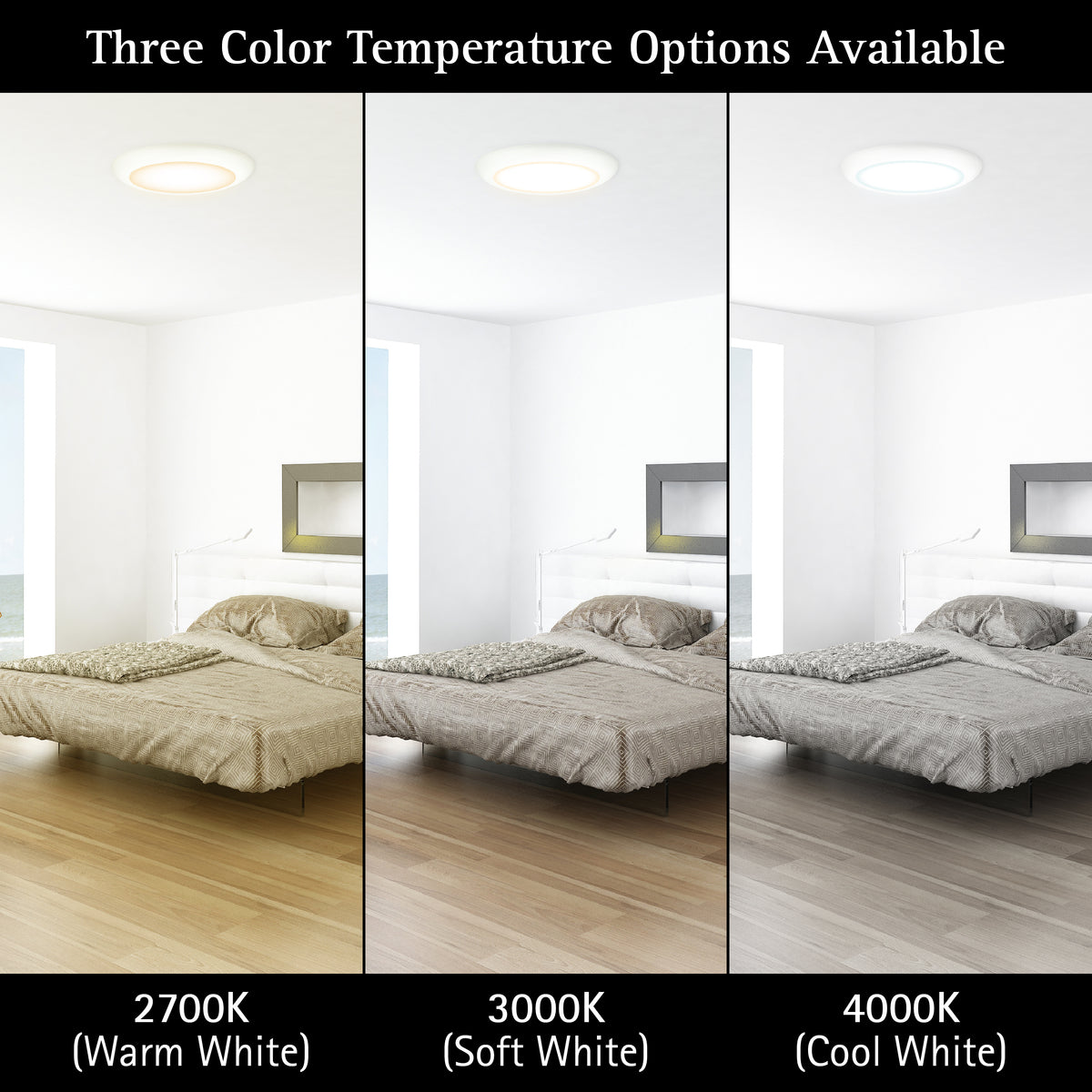 12" Utility LED Slim Flush Mount - Low Profile Ceiling Light – UltraLuxLED