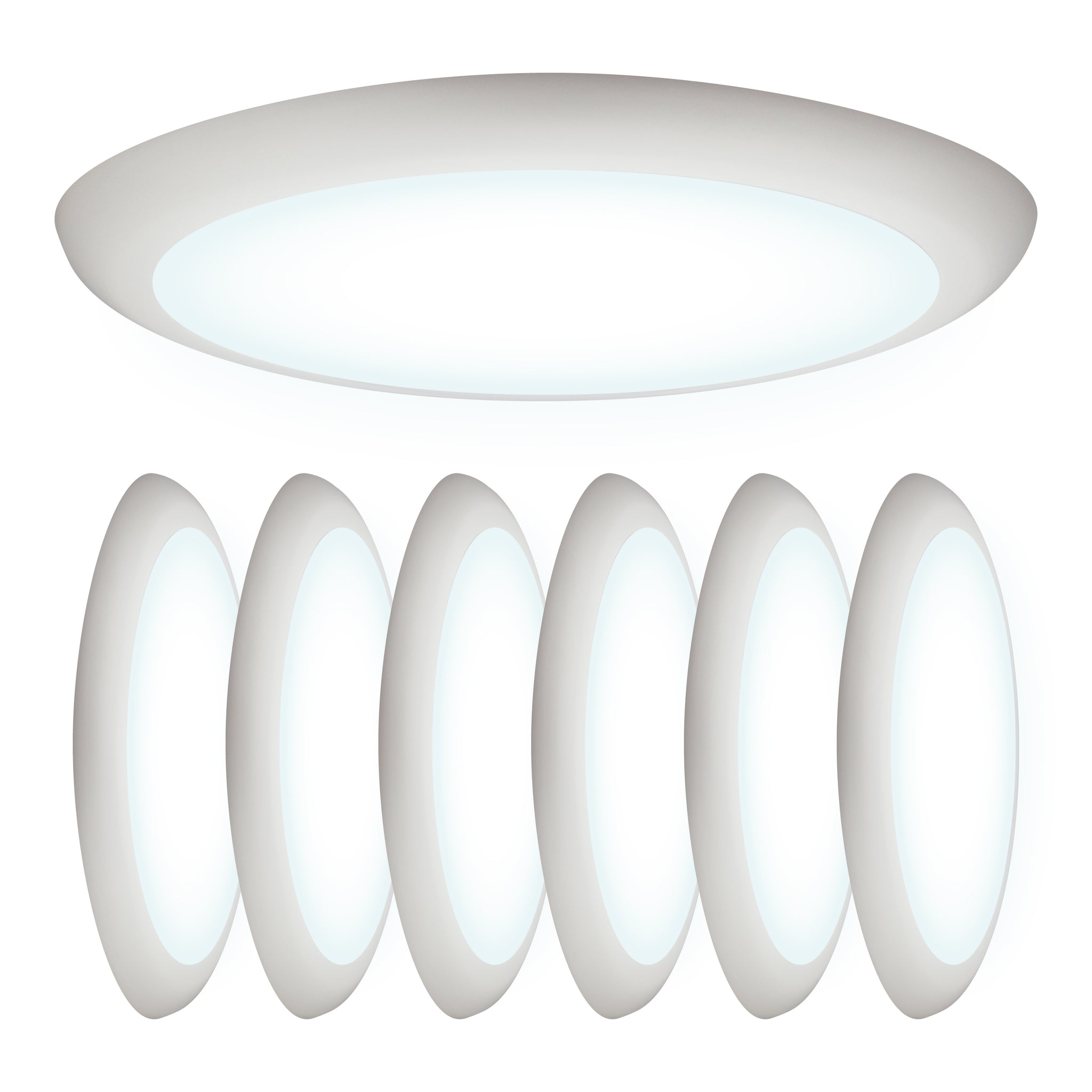 16" Utility LED Slim Flush Mount - Low Profile Ceiling Light – UltraLuxLED